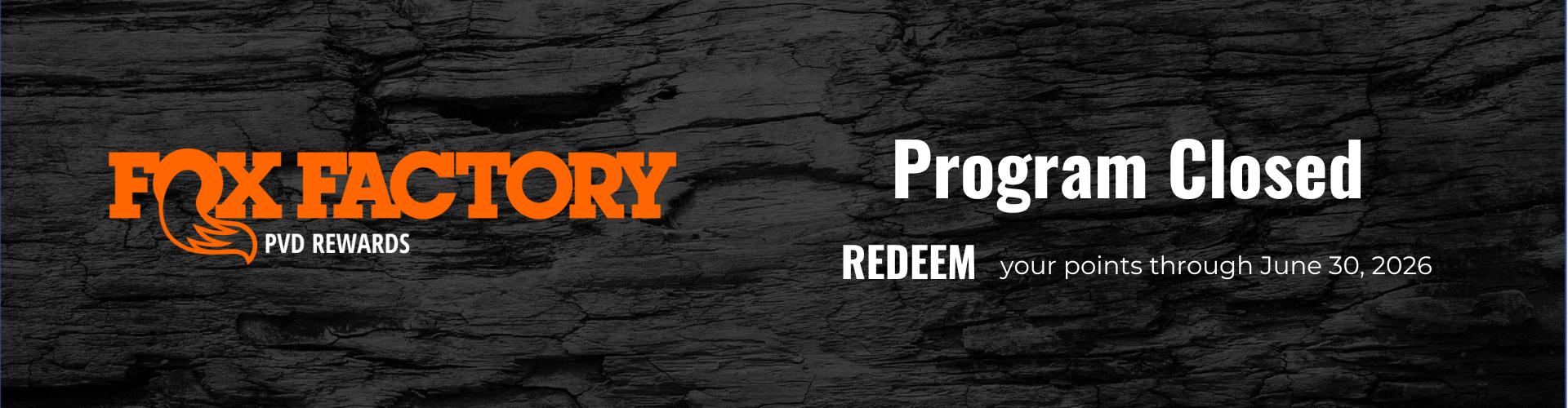 Home | Fox Factory PVD Rewards
