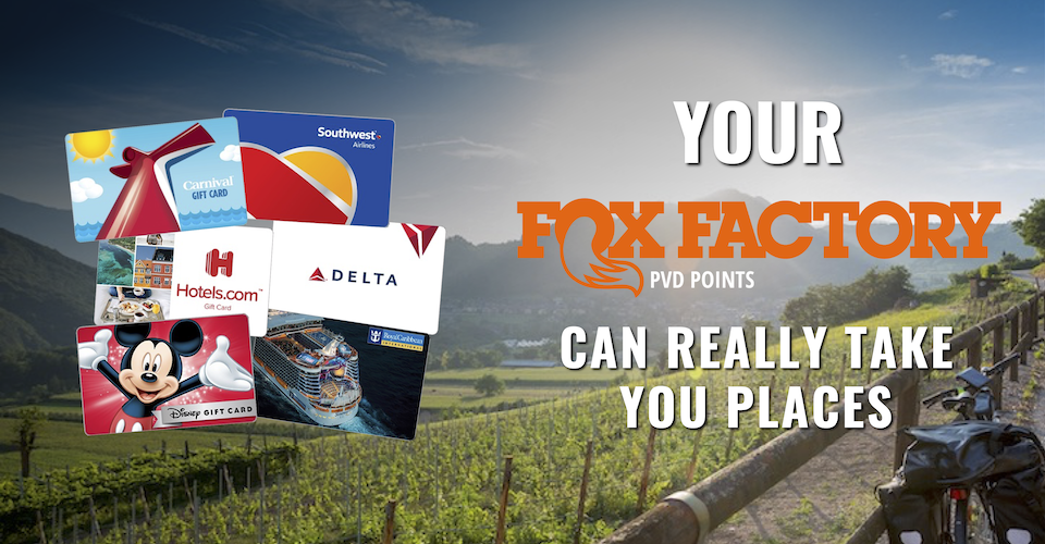 Home | Fox Factory PVD Rewards